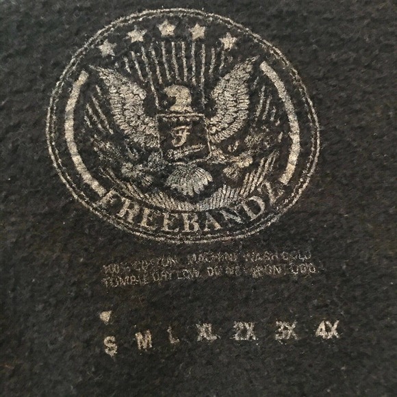 Freebandz | Shirts | Freebandz Emblem Logo Hoodie Black D | Poshmark